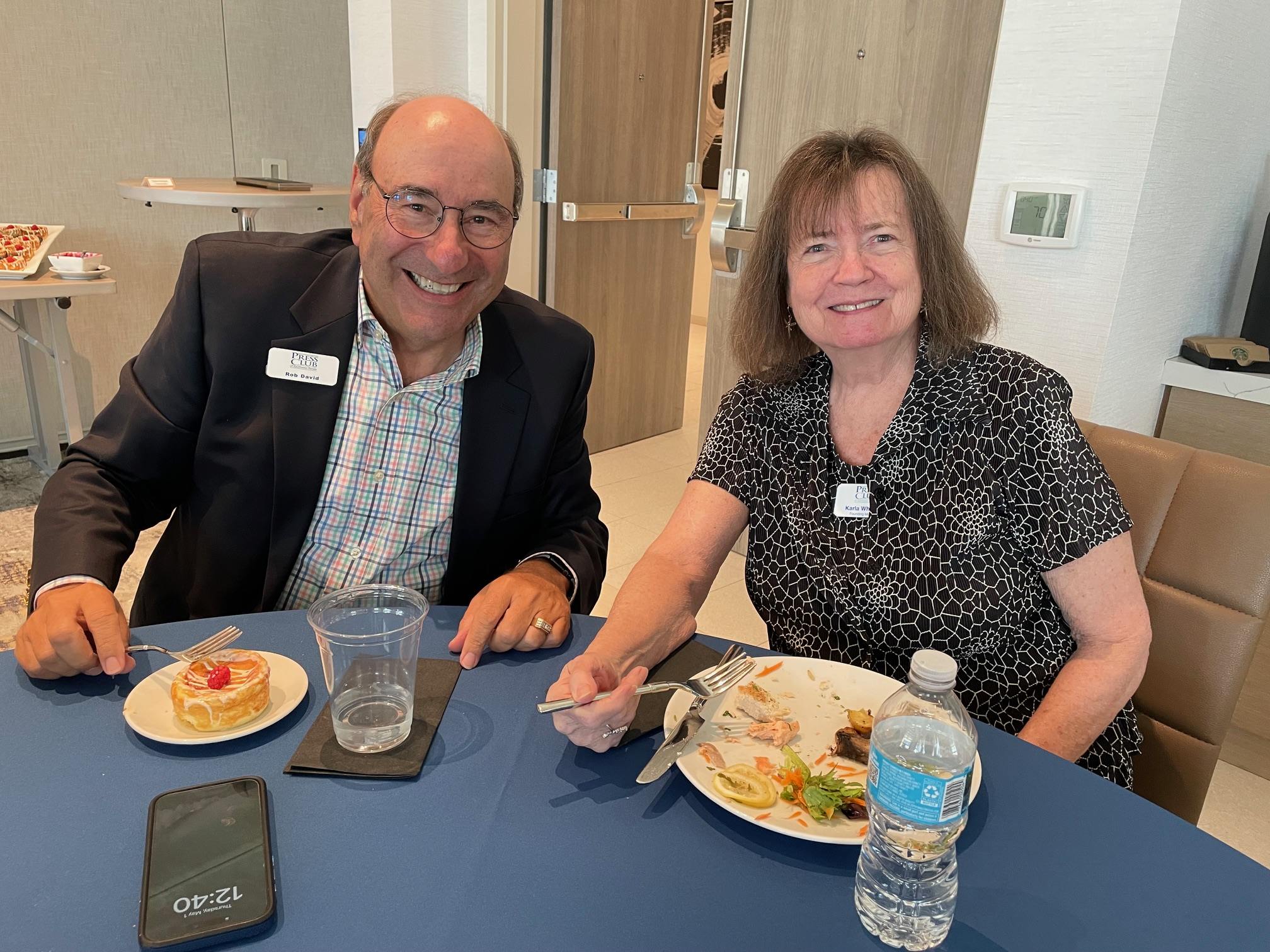 Rob David, Karla Wheeler – Press Club of Southwest Florida