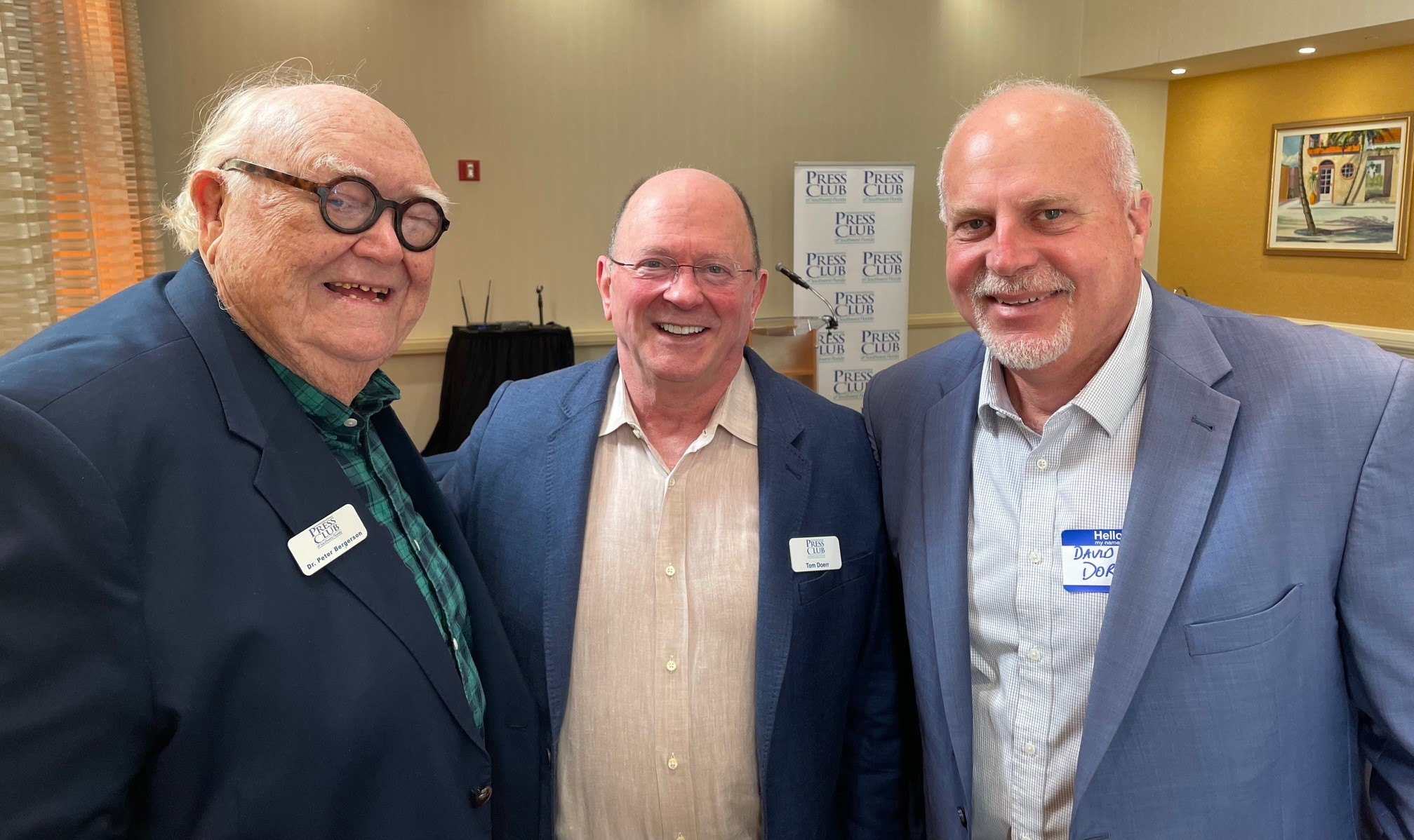 Peter Bergerson, Tom Doerr, David Dorsey – Press Club of Southwest Florida
